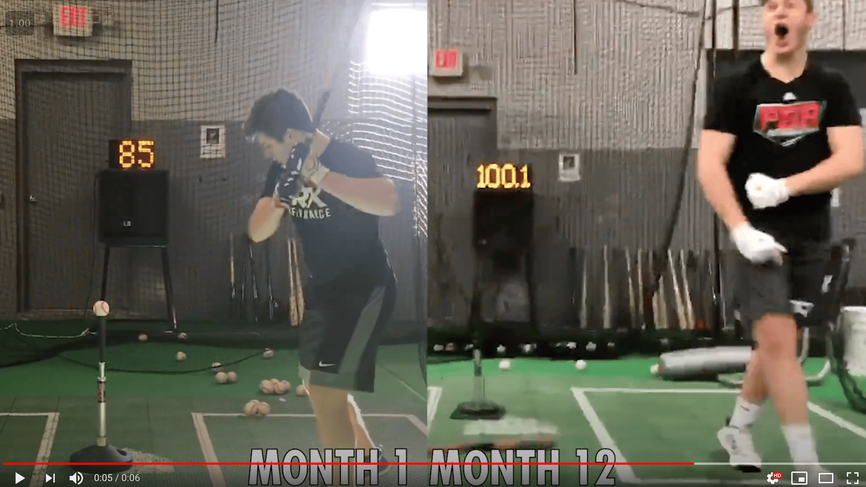 Exit Velocity Cheat Sheet